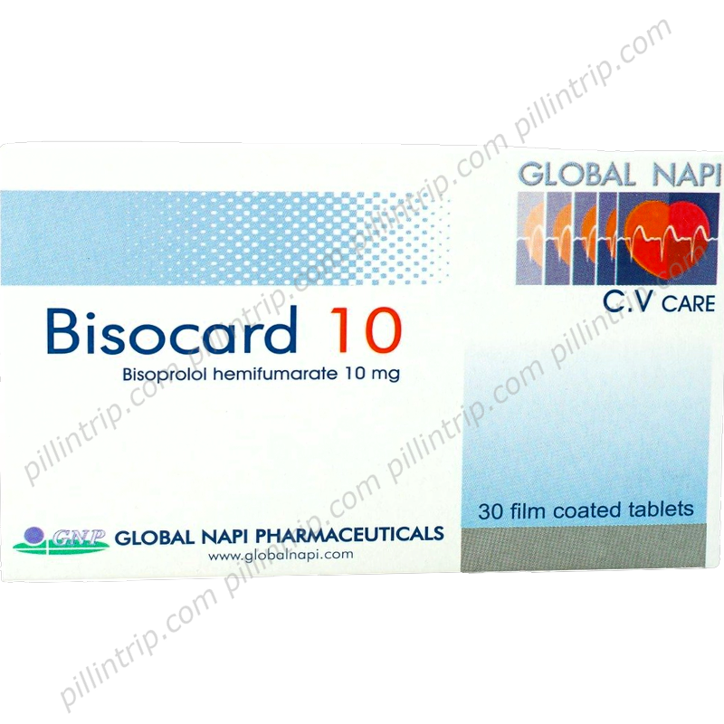 Bisocard 10 mg : Usos, Efectos Secundarios, Interacciones, Dosis / Pillintrip